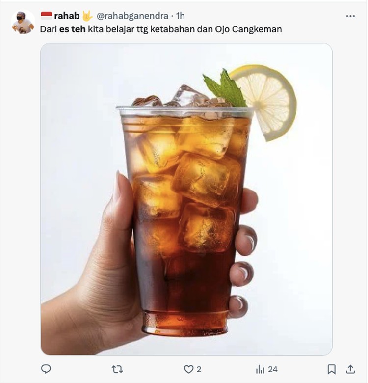 Kumpulan Meme Es Teh Berisi Sindiran untuk Gus Miftah di Medsos